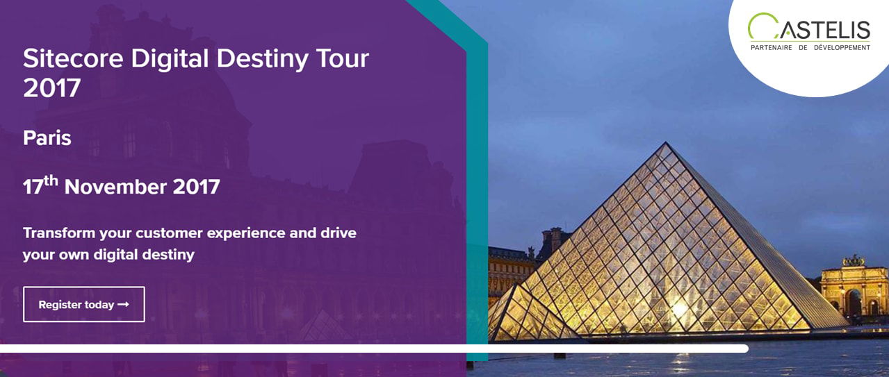 Castelis au Sitecore Digital Destiny Tour | Castelis | Solutions ...